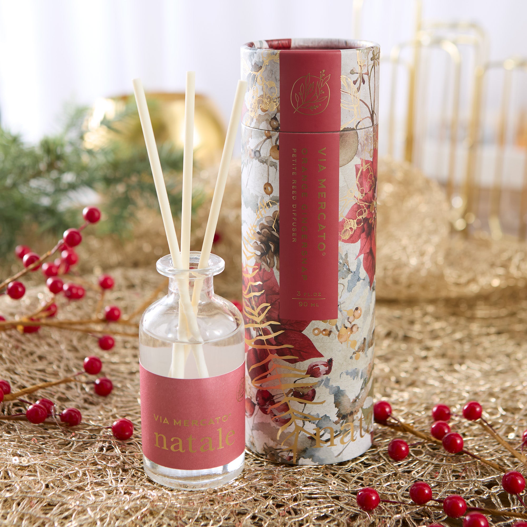 Natale Mini Reed Diffuser — Demisdos - Gift Artisans