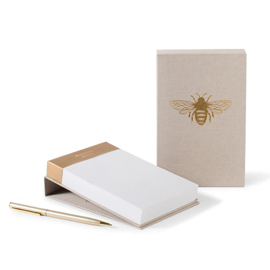 Classic Bee Desktop Notepad by Fringe — Demisdos - Gift Artisans